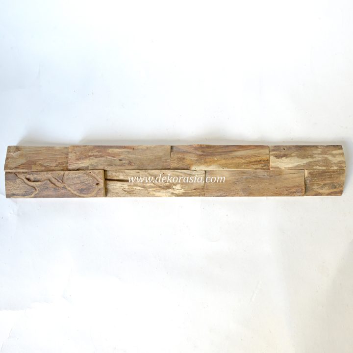 Teak Bark Wall Cladding, Wall Cladding for Wall Decoration